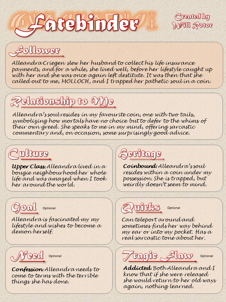 Fatebinder | GM Binder