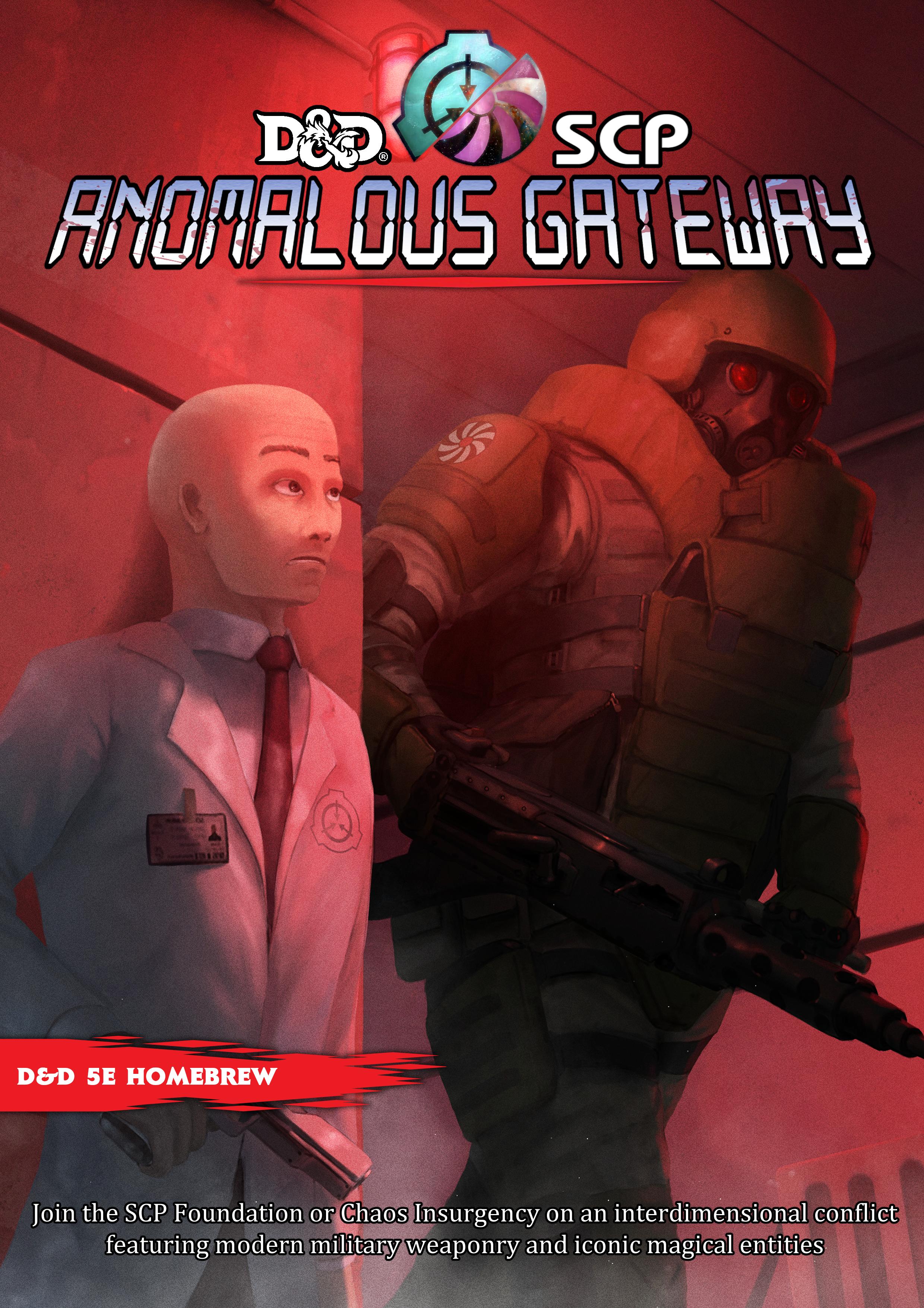 SCP - Anomalous Gateway | GM Binder