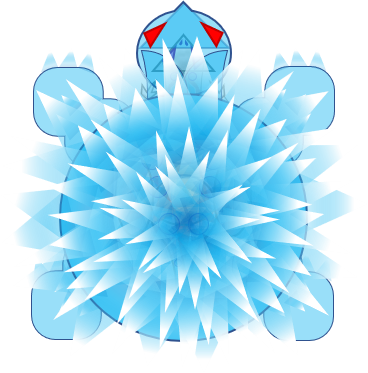 Icicle Turtle (CR4) and Ice Hazard rules/tokens | GM Binder